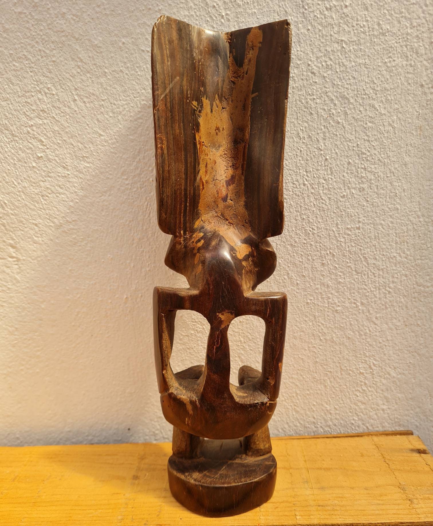 REDUCED Tribal Art Taino People Dominican Republic Carved Figure Shaman ...