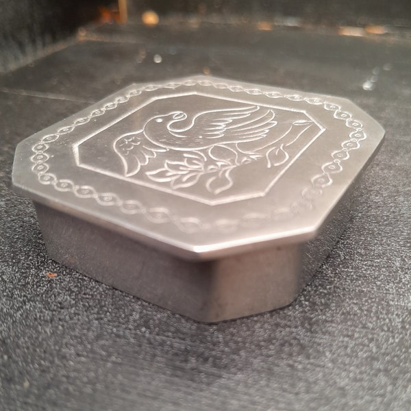 Art Deco Pill Box - Etsy