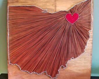 Ohio String Art - Etsy