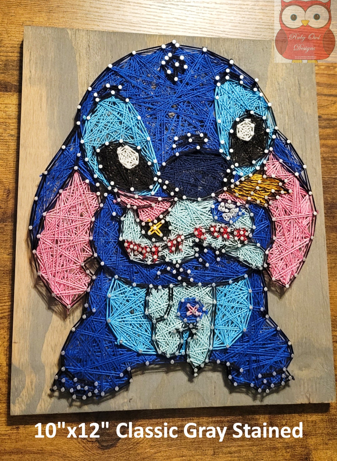 Stitch String Art Sign, Scrump, Lilo and Stitch, Made to Order - Etsy