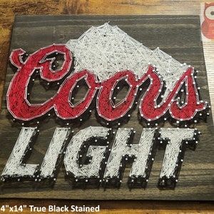 Coors Light String Art Sign, Made to Order - Etsy