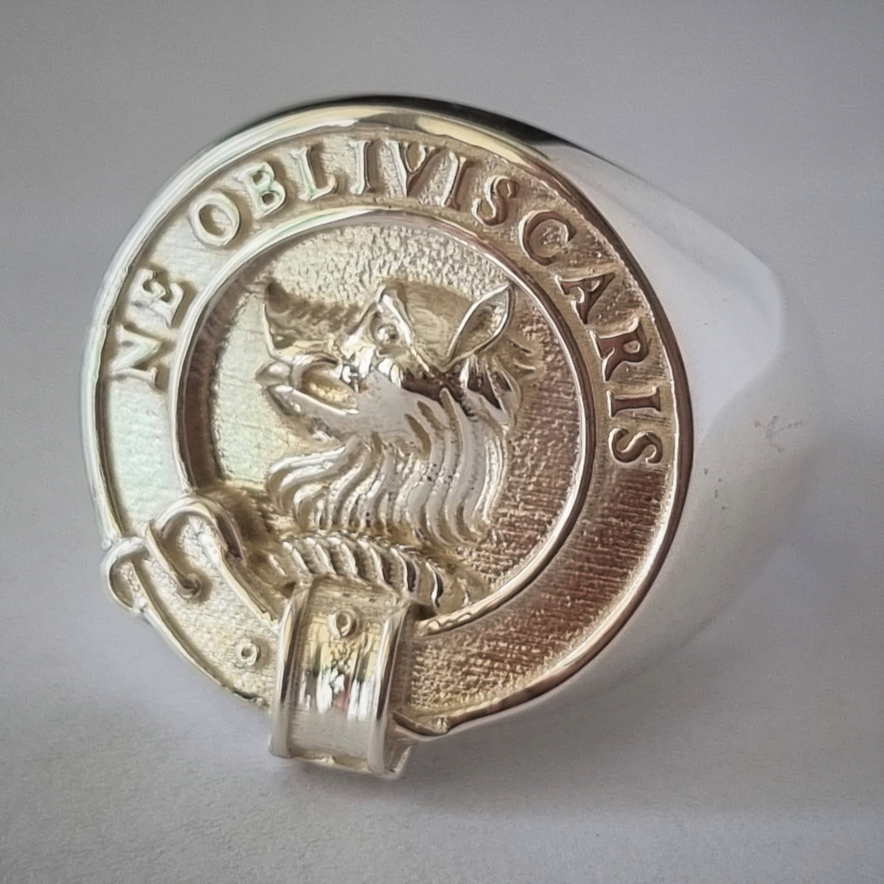 Campbell Clan Crest Signet Ring - Etsy