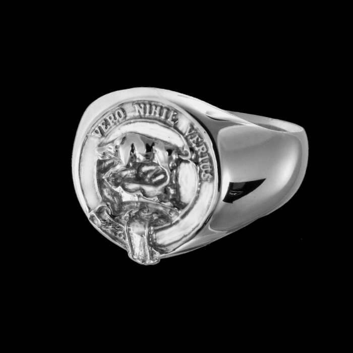 Clan Weir Crest Men's Signet Ring - Etsy