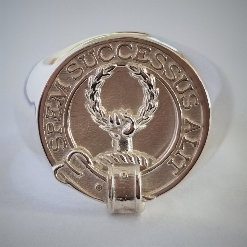 Ross Clan Crest Signet Ring Silver or Gold - Etsy
