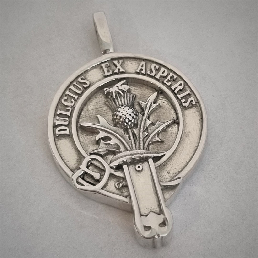 Ferguson Clan Crest Pendant Sterling Silver or Gold - Etsy
