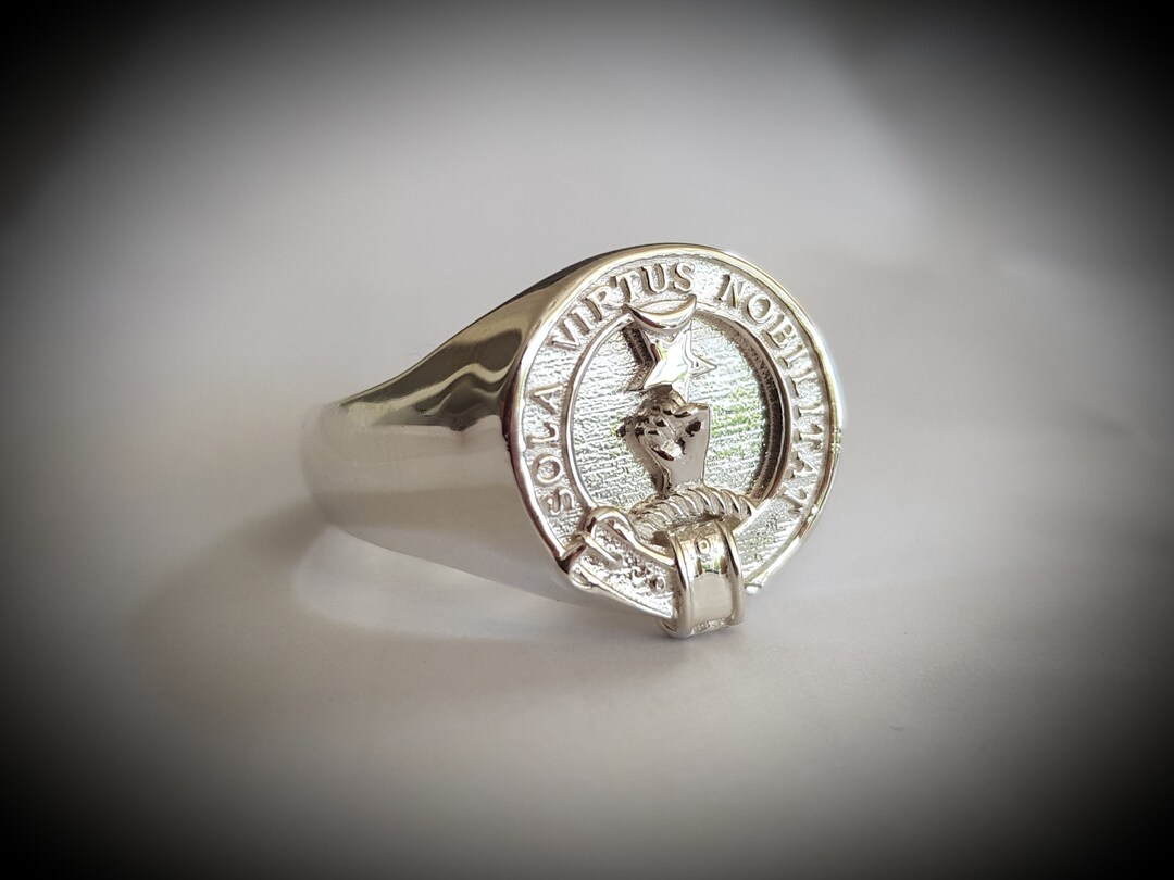 Henderson Clan Crest Signet Ring Silver or Gold - Etsy Australia