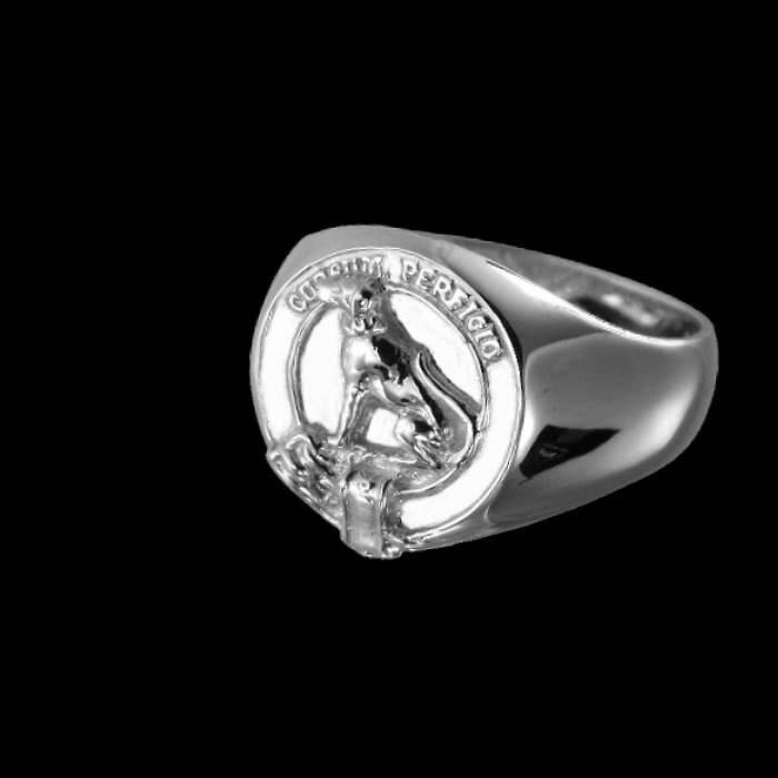 Clan Hunter Crest Men's Signet Ring - Etsy