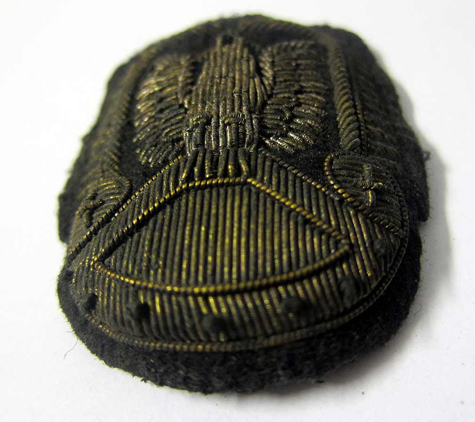 WW2 Polish RAF Officer Cap Hat Badge Poland Bullion Polska Czapka ...