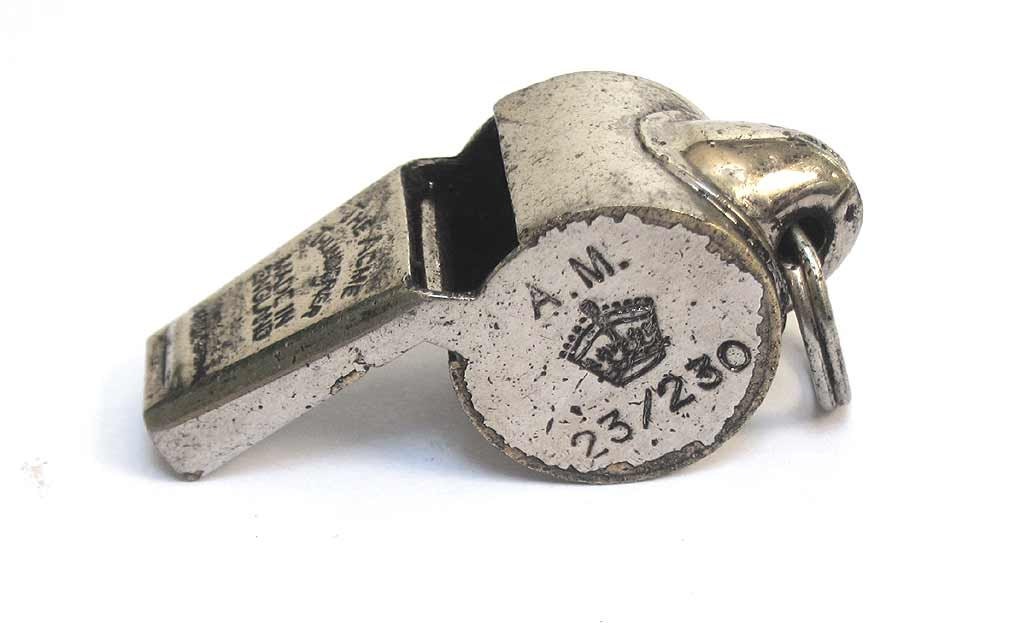 WW2 RAF Whistle USAAF Air Ministry Rescue Emergency Ditching 293/14 ...