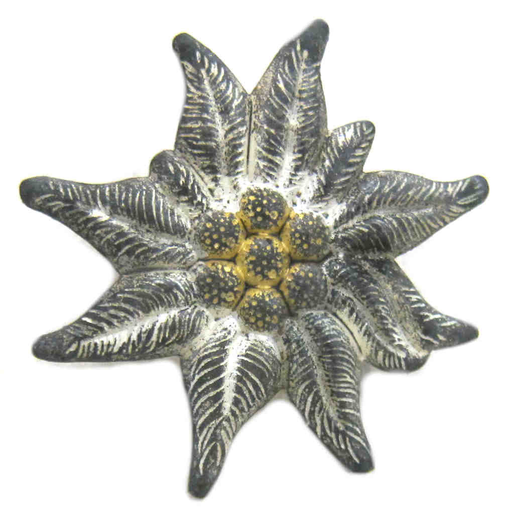 WW1 Edelweiss Cap Badge Austrian Hungarian German Edelweiß WWI - Etsy