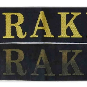 WW1 Royal Naval Division Battalion Cap Tally WWI Navy Brigade Tallies ...