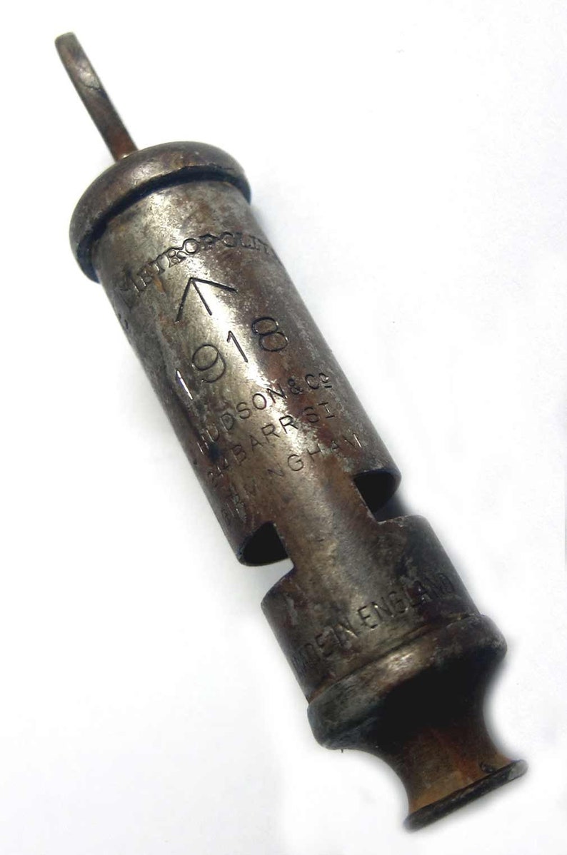 WW1 Whistle Army RAF RFC Signalling Metropolitan Wwi AGED Acme - Etsy