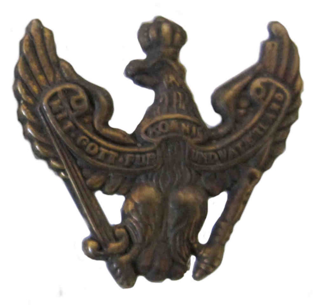 WW1 German Cap Badge - Traditions 1st Brandenburg Dragoon Regt No 2 WWI ...
