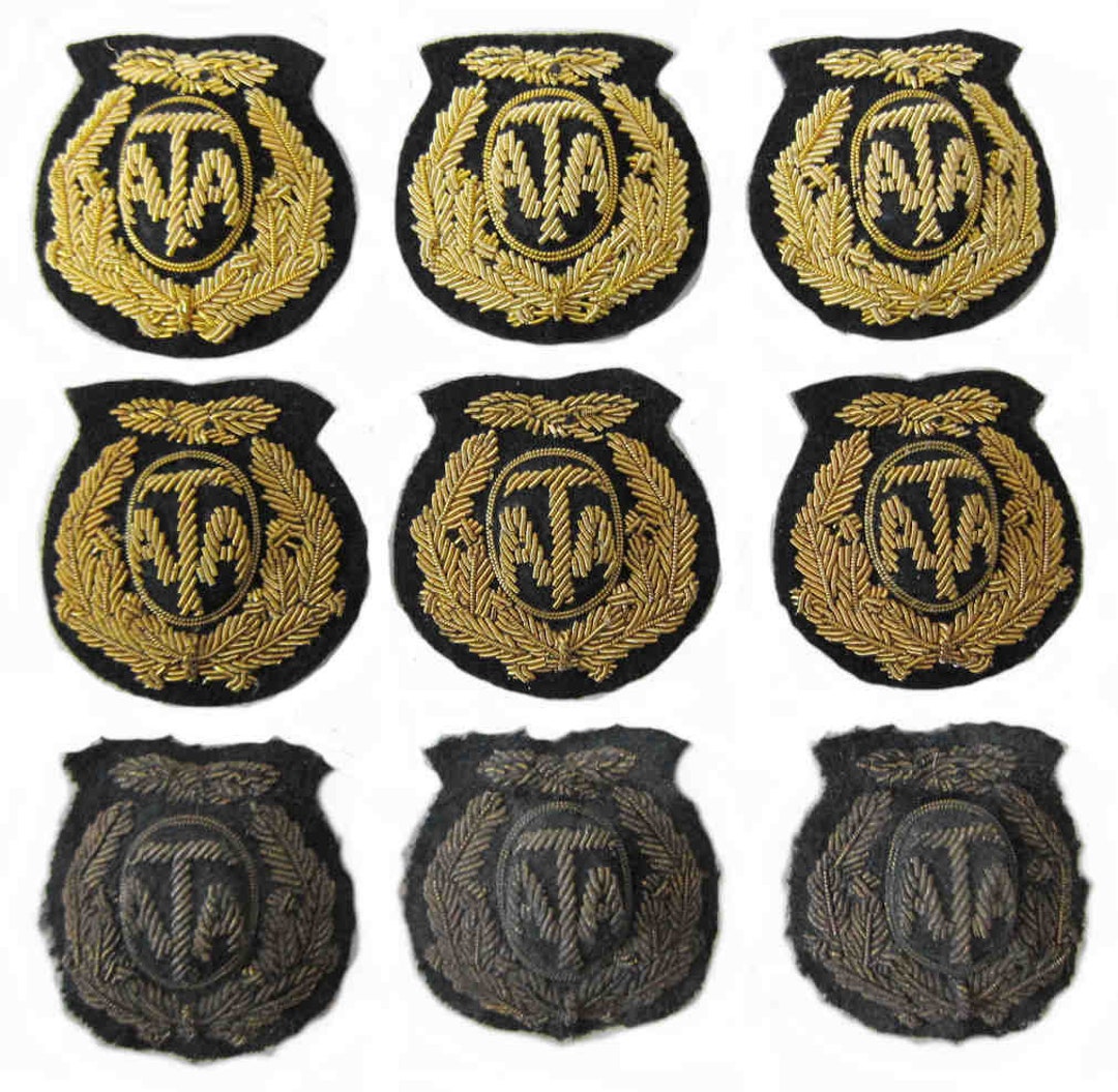 WW2 British ATA Air Transport Auxiliary Side Cap Hat Badge New, Antique ...