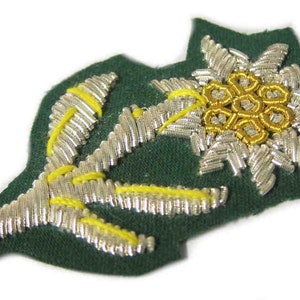 Edelweiss Cap Badge Austrian Hungarian FJI Edelweiß WW1 WWI K.k. Landesschützen - Etsy