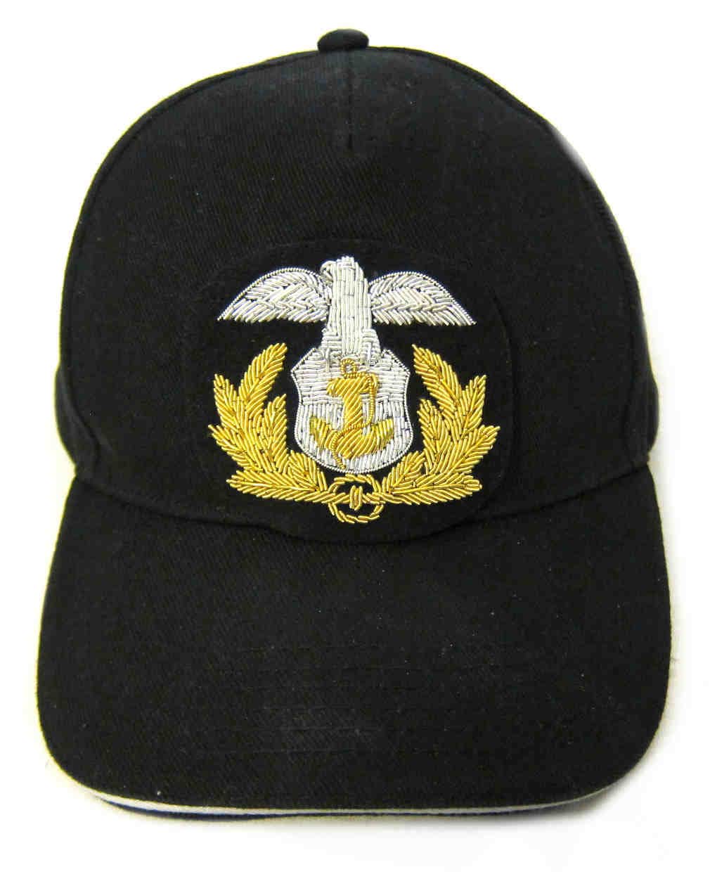 US Merchant Marine Officers Cap Badge WW2 1943 to Current Period. WWII ...