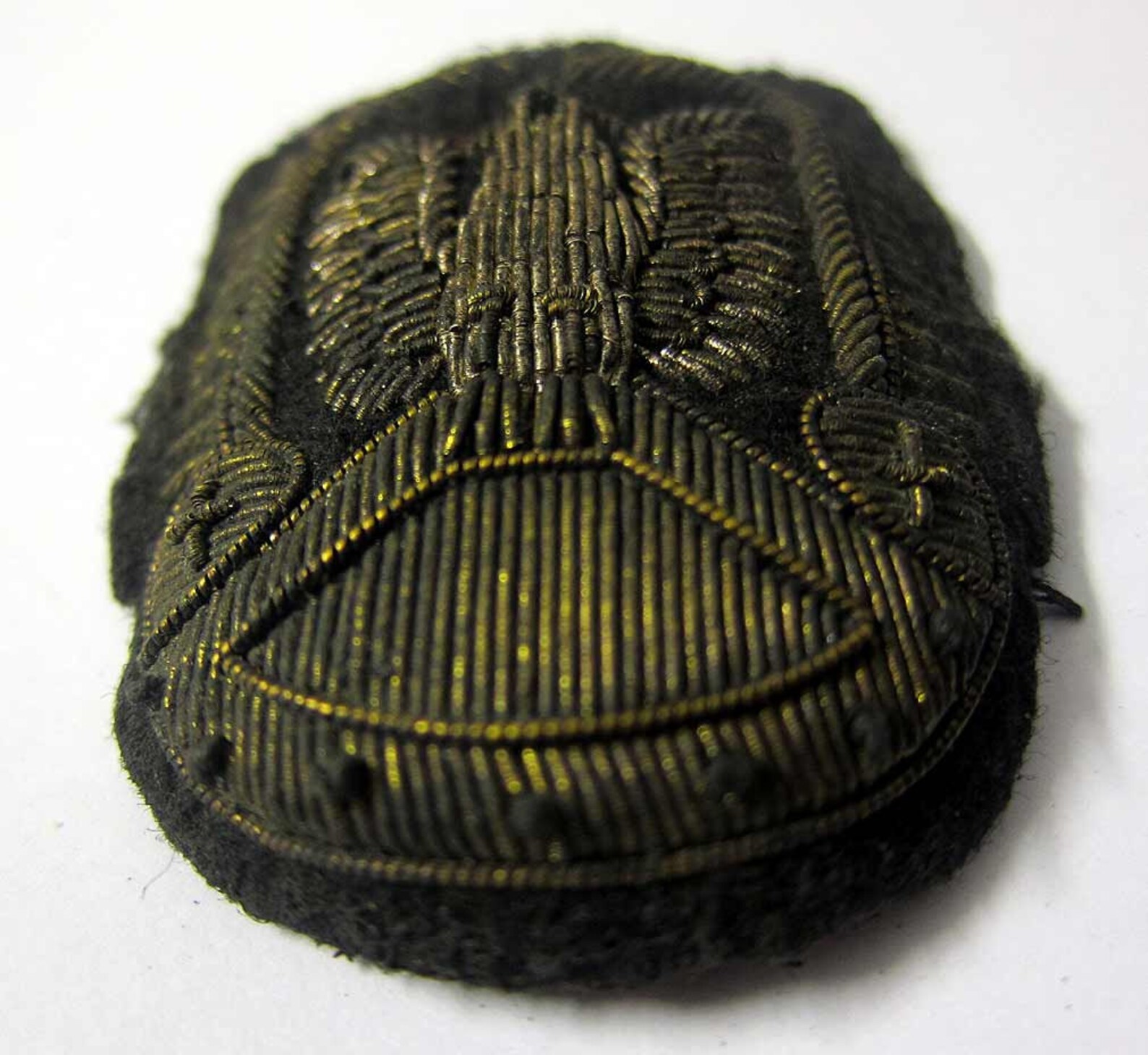 WW2 Polish RAF Officer Cap Hat Badge Poland Bullion Polska Czapka ...