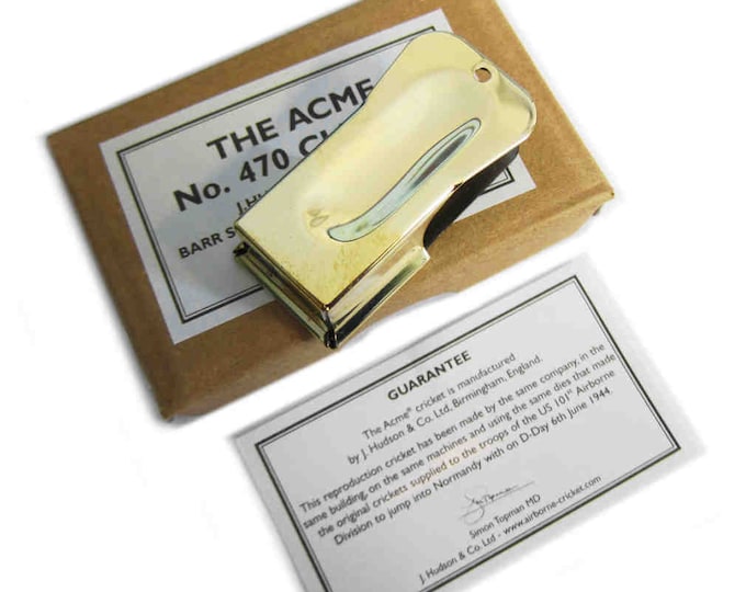 Airborne Cricket Paratrooper WW2 Clicker US Army USA D-day Normandy ...