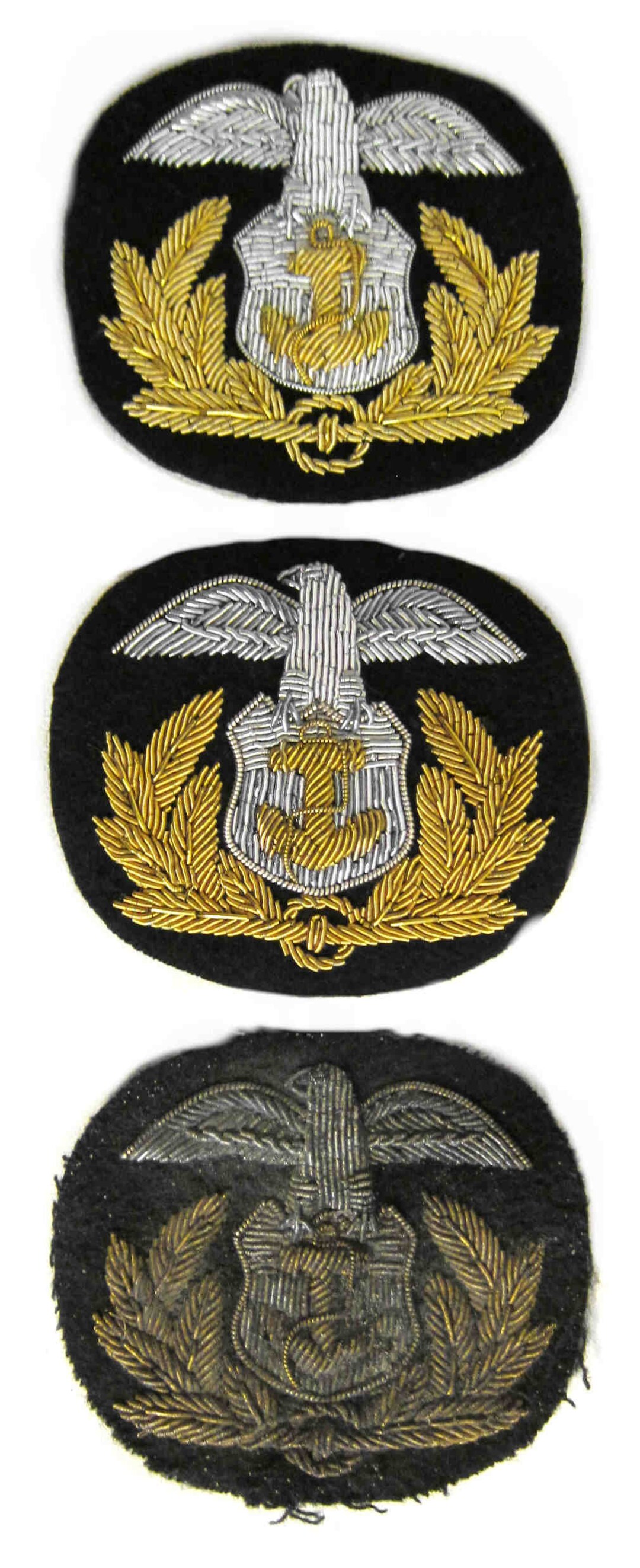US Merchant Marine Officers Cap Badge WW2 1943 to Current Period. WWII ...