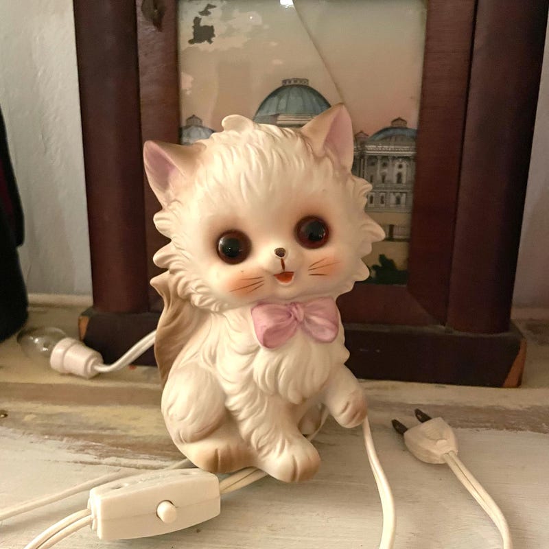 Cat Night Light - Etsy