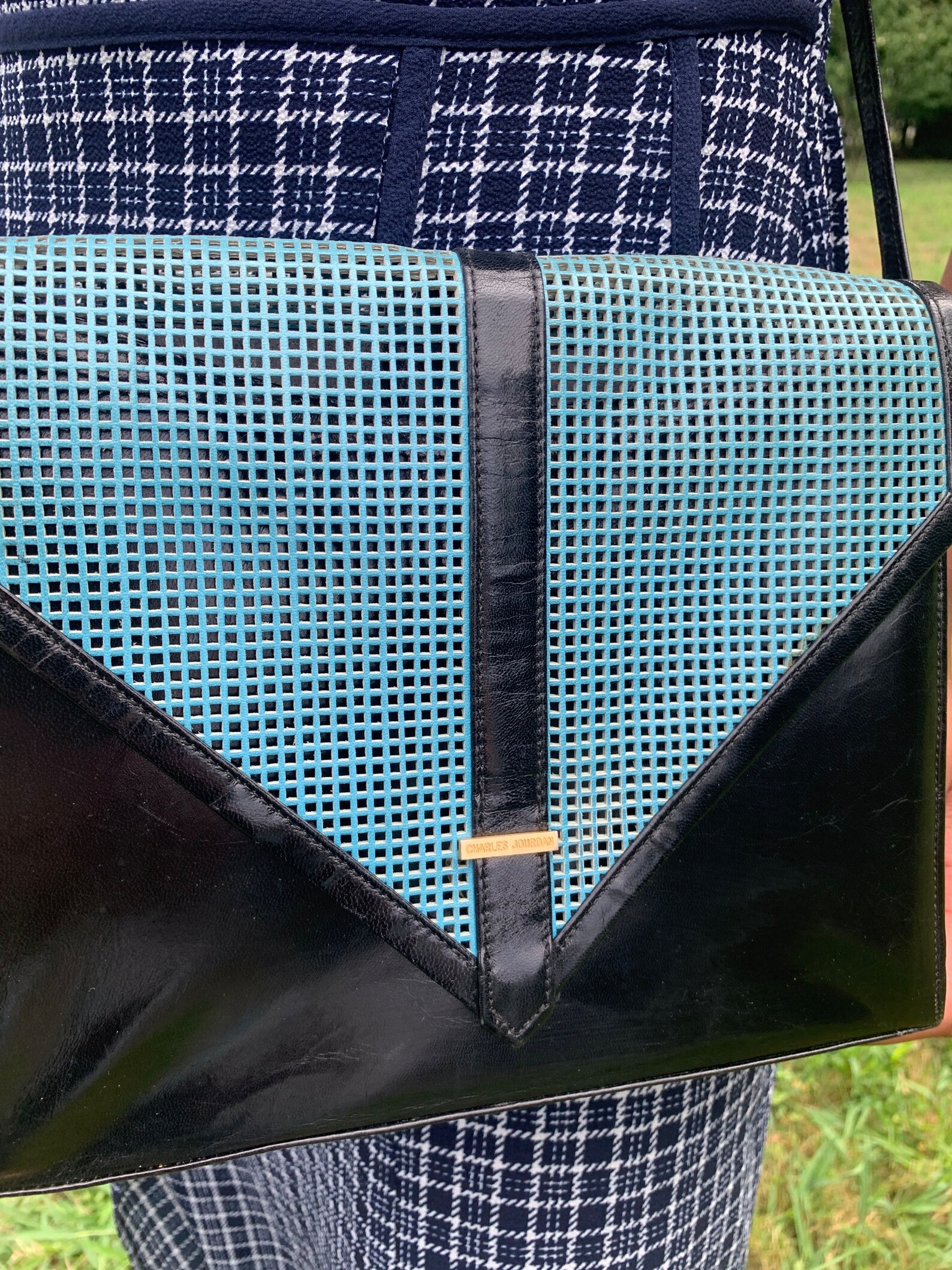 Vintage Charles Jordan Hard to Find Rare Leather Crossbody - Etsy