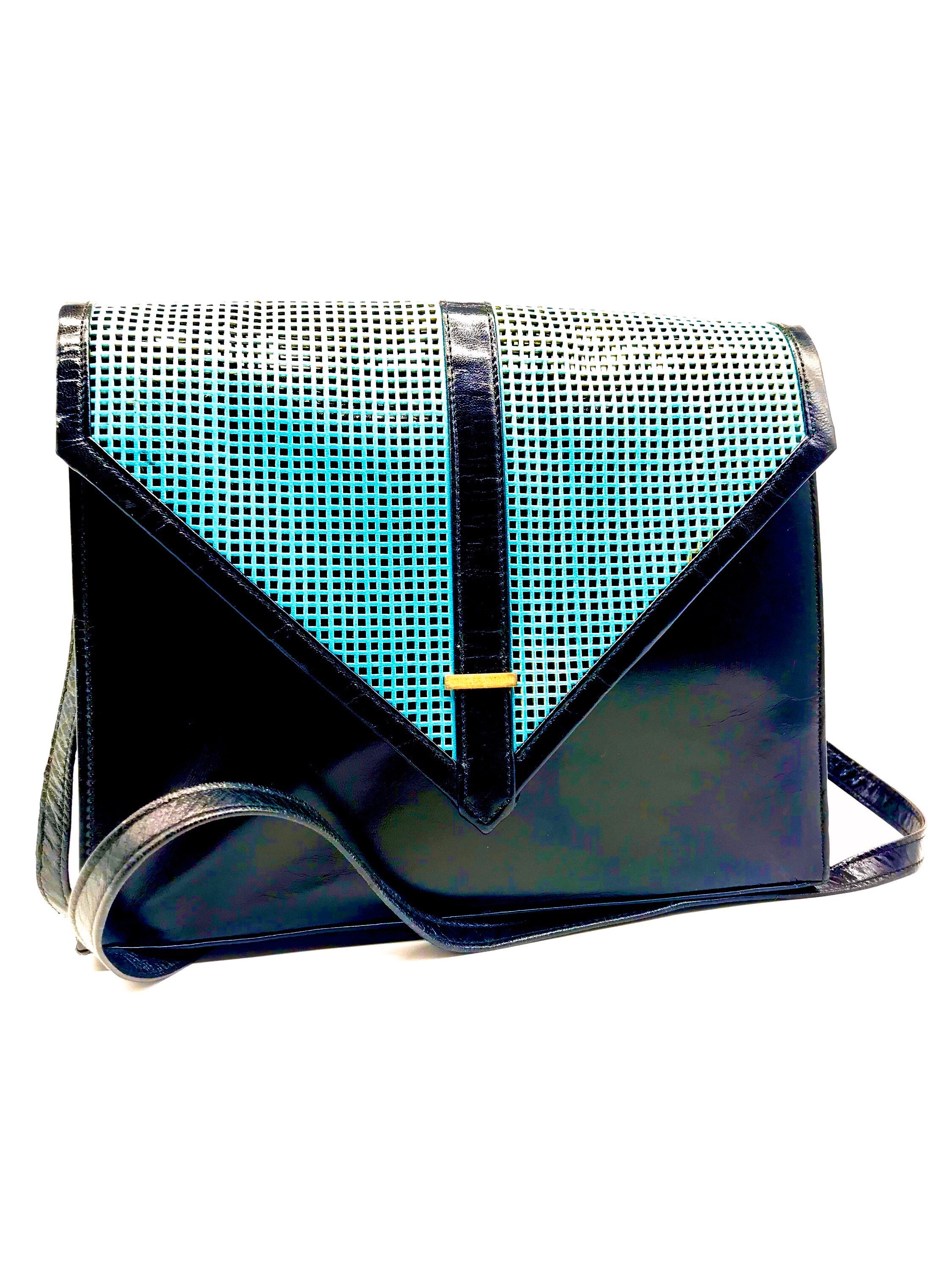 Vintage Charles Jordan Hard to Find Rare Leather Crossbody - Etsy