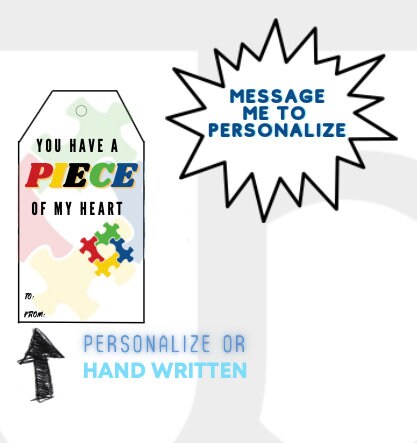 You Have A Piece of My Heart - Autism - Puzzle - Awareness - Valentines ...