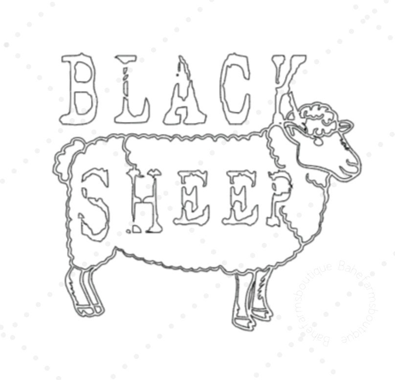 Black Sheep - Digital Download - Etsy
