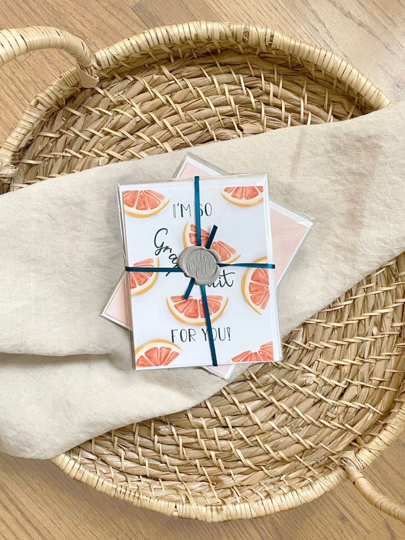 Fruit Pun Greeting Card Pack 4 - Etsy