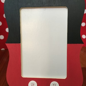 Mickey Mouse or Minnie Mouse Picture Frame - Etsy