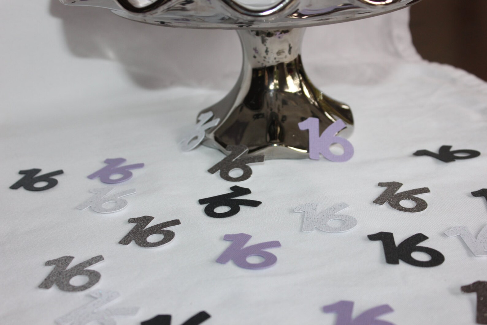 Age Confetti, Birthday Confetti, Number Confetti, Anniversary Confetti ...