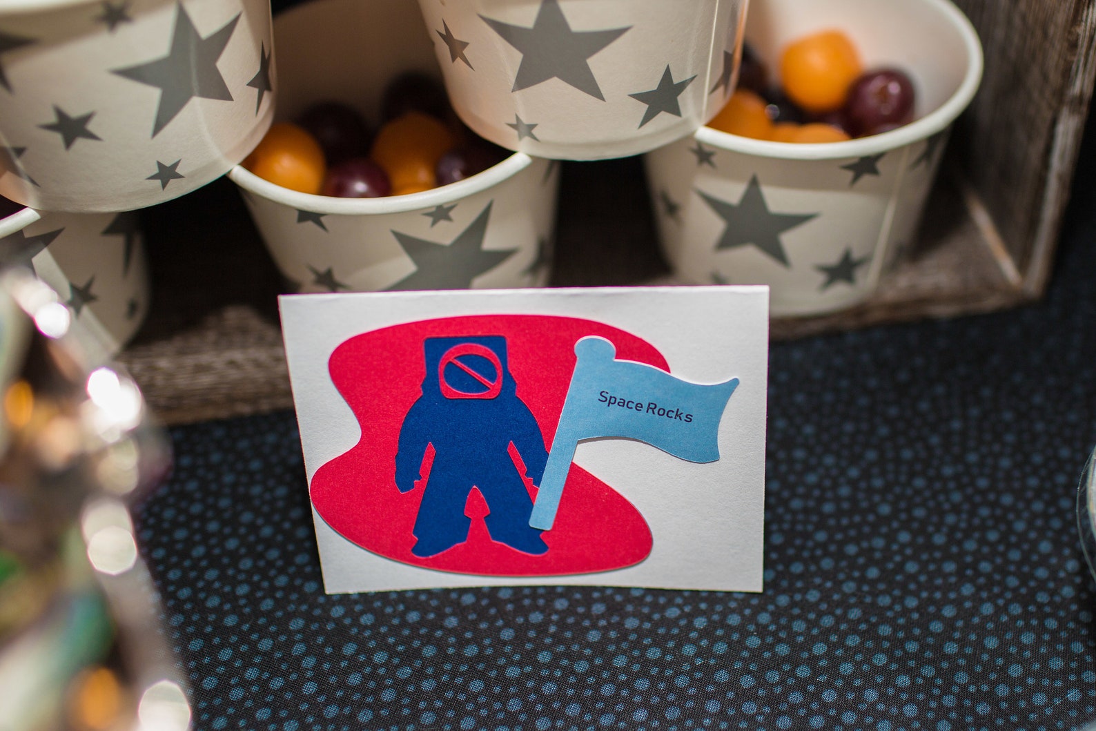 Astronaut Party Food Labels Space Party Food Labels Outer - Etsy