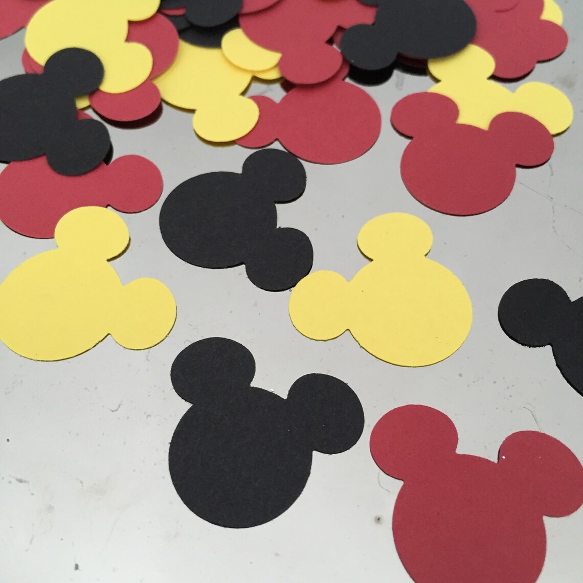 Mickey Confetti 100 CT Mickey Mouse Birthday Party Minnie | Etsy