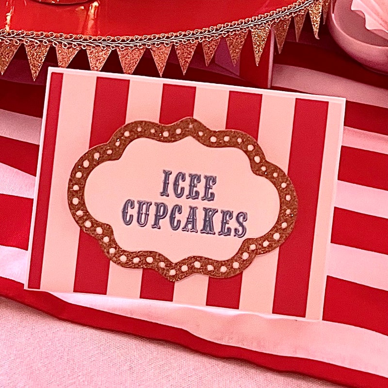 Carnival Food Labels - Etsy