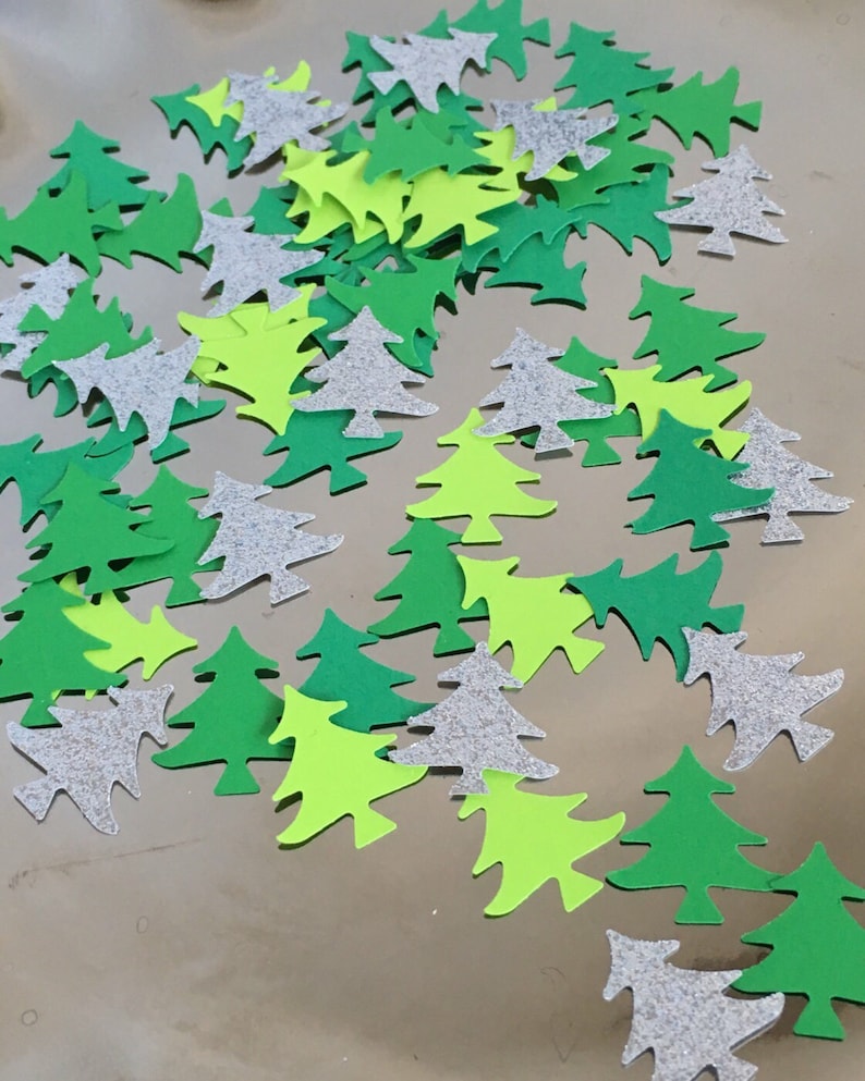 Holiday party confetti Christmas card confetti Christmas | Etsy