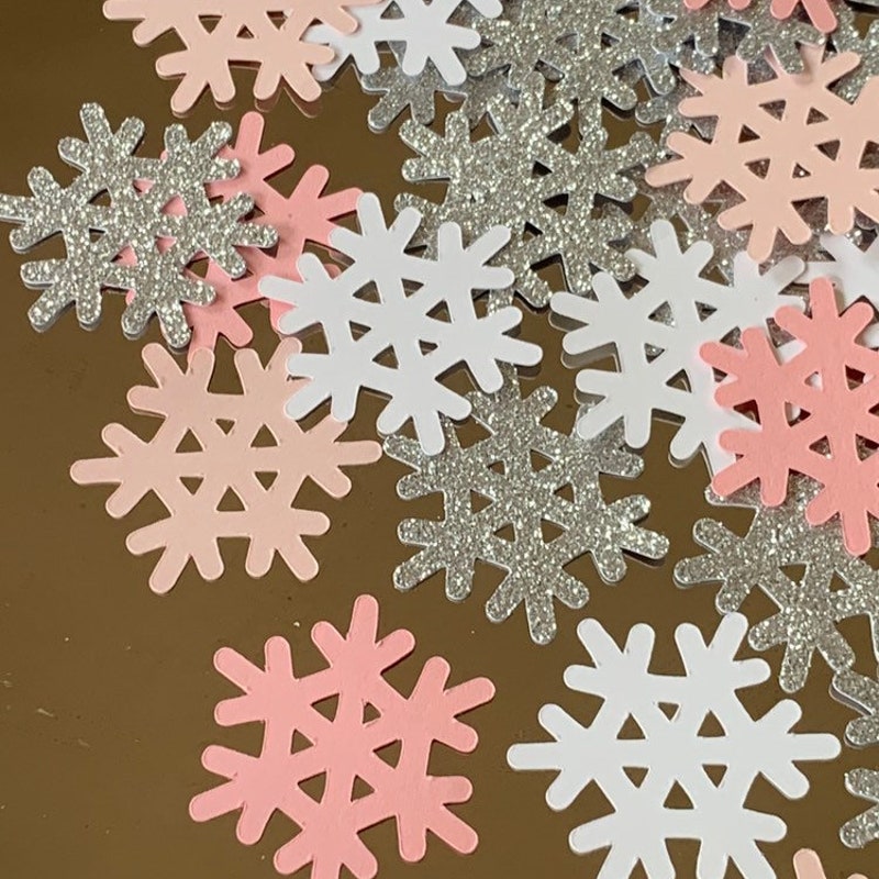 Snowflake Confetti - Etsy