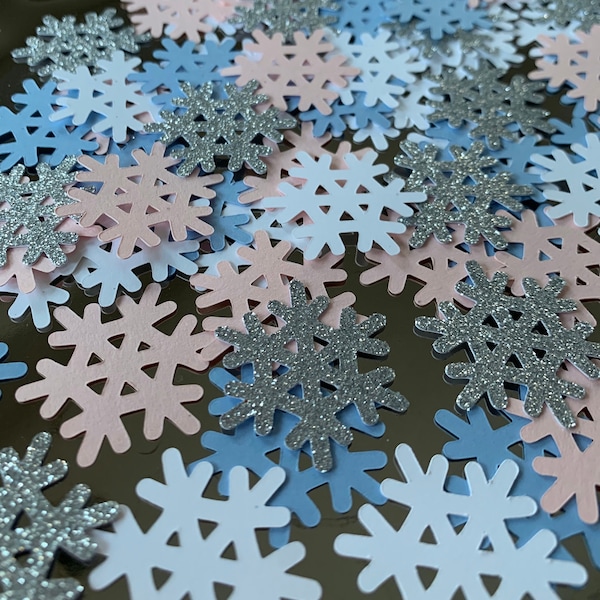 Snowflake Confetti - Etsy
