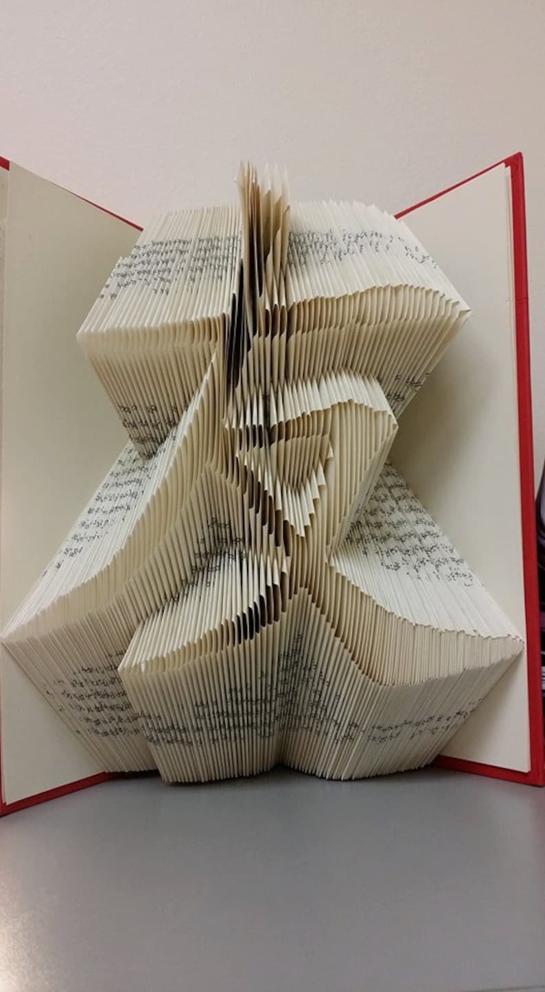 Japanese Symbol for Friend Book Folding Pattern - Etsy