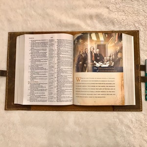 Leather Bible Cover, Personalized Book Cover, Handmade Bible Cover - Etsy