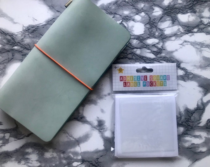 20ct Clear Adhesive Label Pockets| Target Dollar Spot|michael's ...