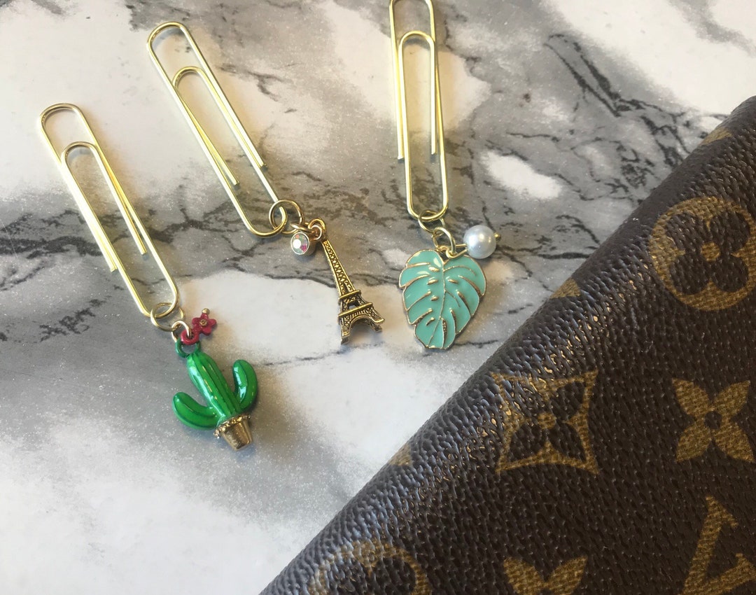 Cactus eiffel Tower Monstera Dangle Planner Charm Planner Accessory ...