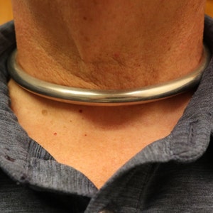 Thick Aluminum Neck Ring - Etsy
