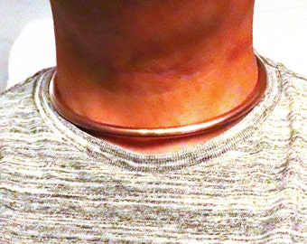 Copper Neck Ring - Etsy