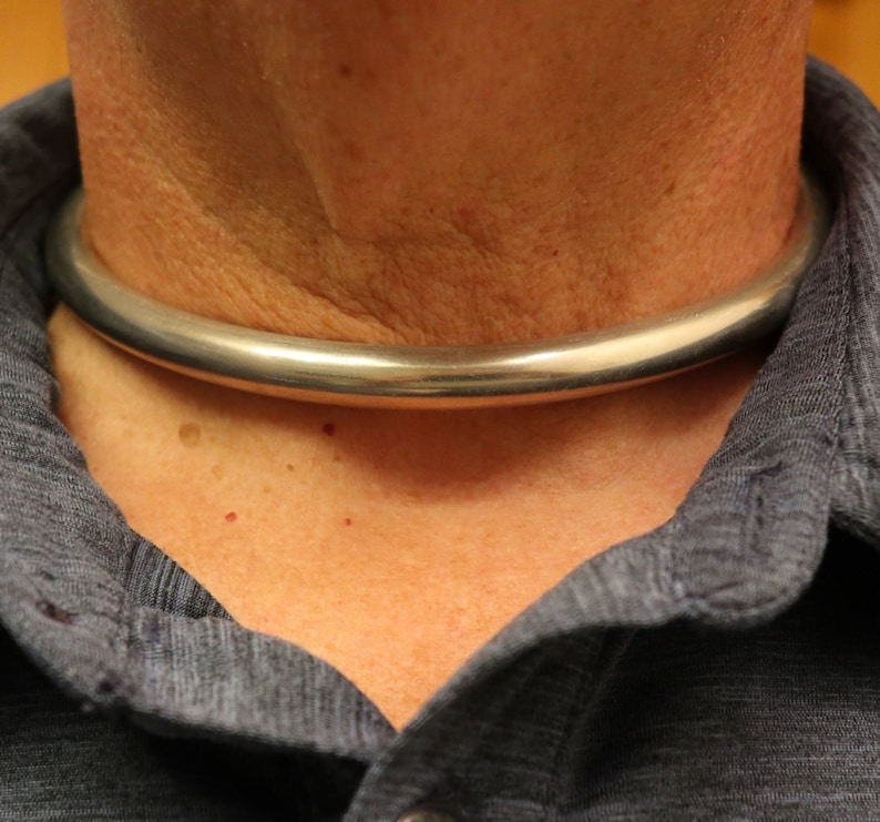 Thick Aluminum Neck Ring - Etsy