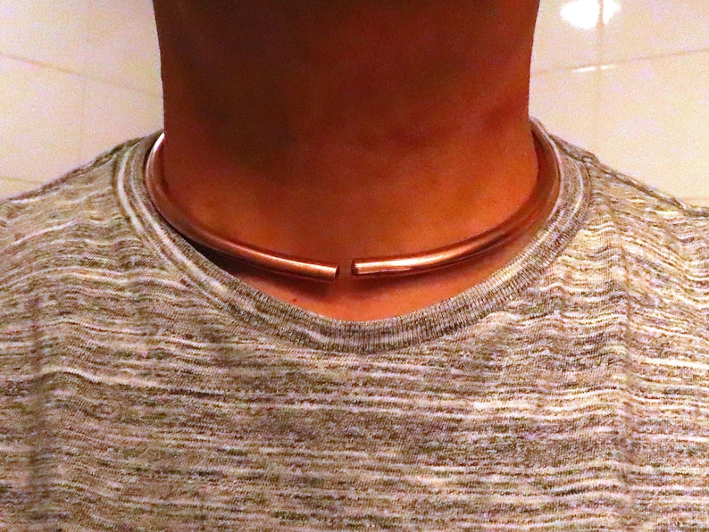 Copper Neck Ring - Etsy
