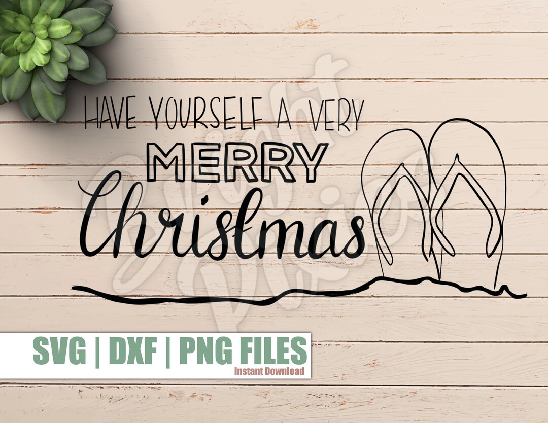 Beach Christmas SVG, Beach Themed Christmas, Australia Theme Christmas ...