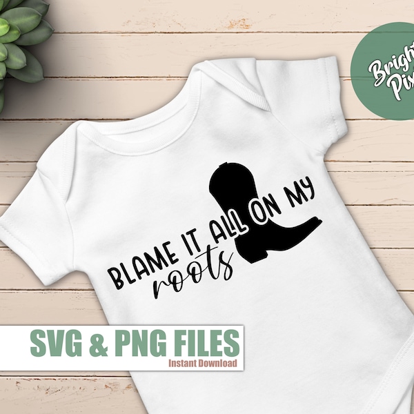 Western Baby Svg - Etsy