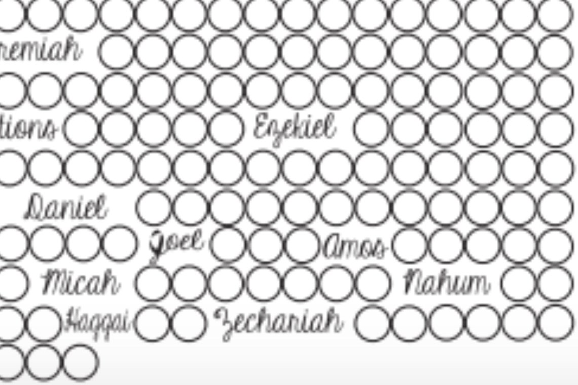 The Old Testament Reading Chart 8.5 X 11 Digital Print PDF - Etsy