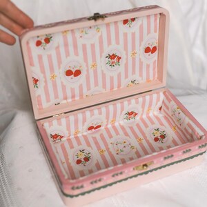 Hand Painted Baby Keepsake Box: Personalized Wooden Memory Box for Kids ...