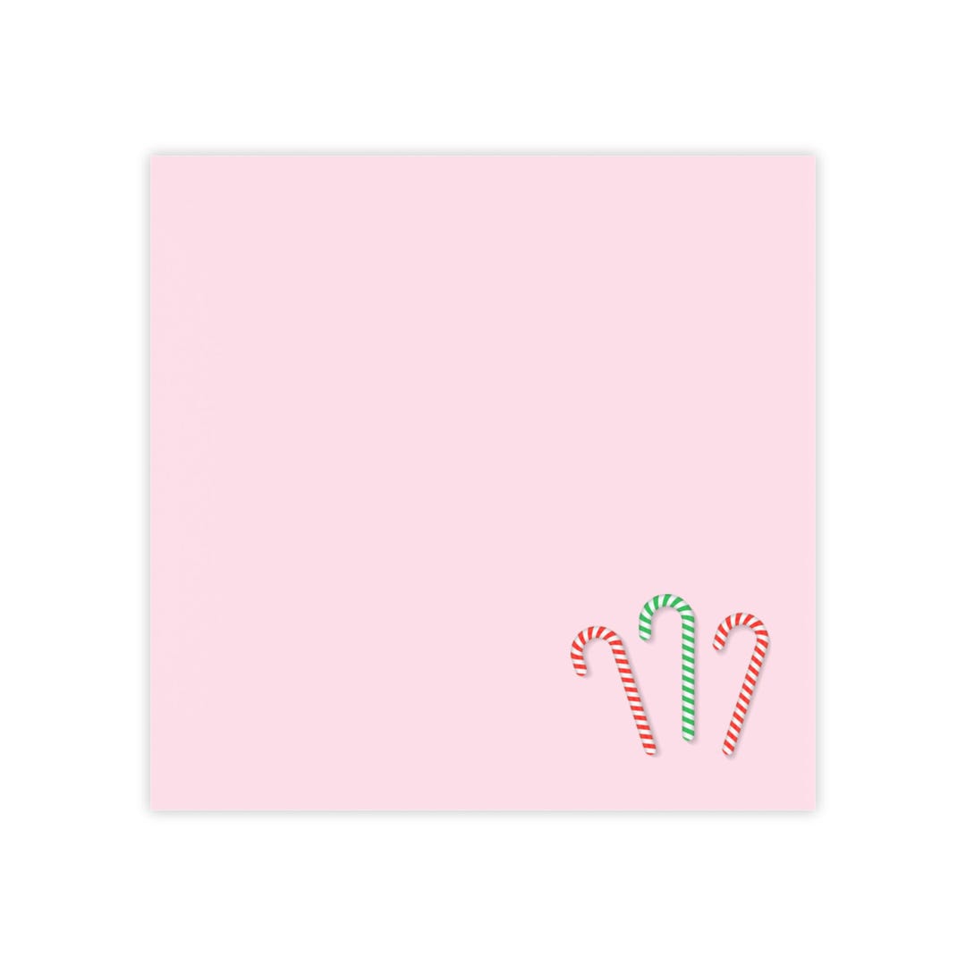 Christmas Post-it Note Pads, Candy Canes - Etsy